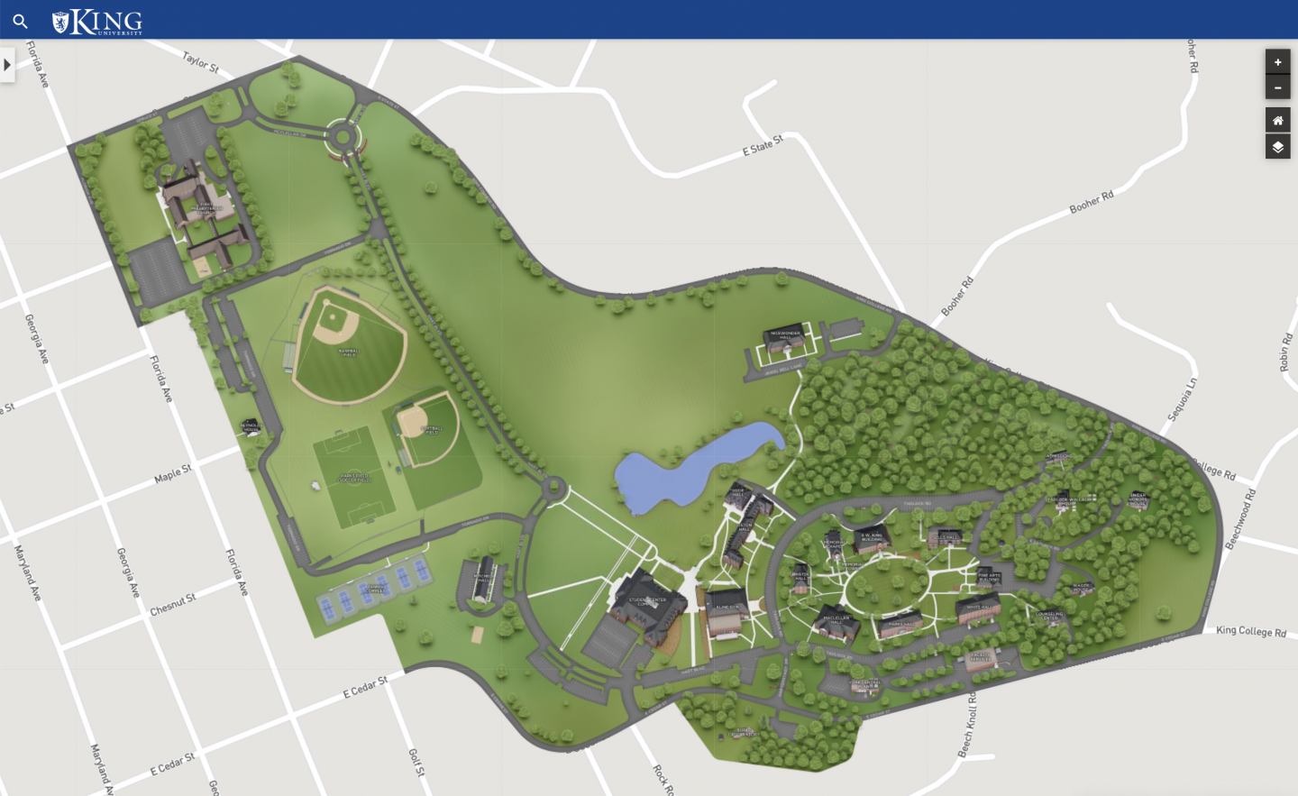 Campus Map | King University