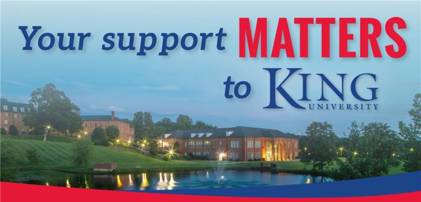 Your Support Matters | King University