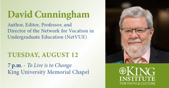 IFC Welcomes Dr. David Cunningham, Director of NetVUE | King University
